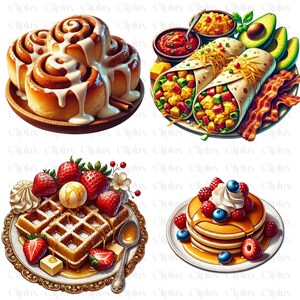 20 PNG Appetizing Breakfast Clipart , Morning Meal ,fruits, Vegetables ...