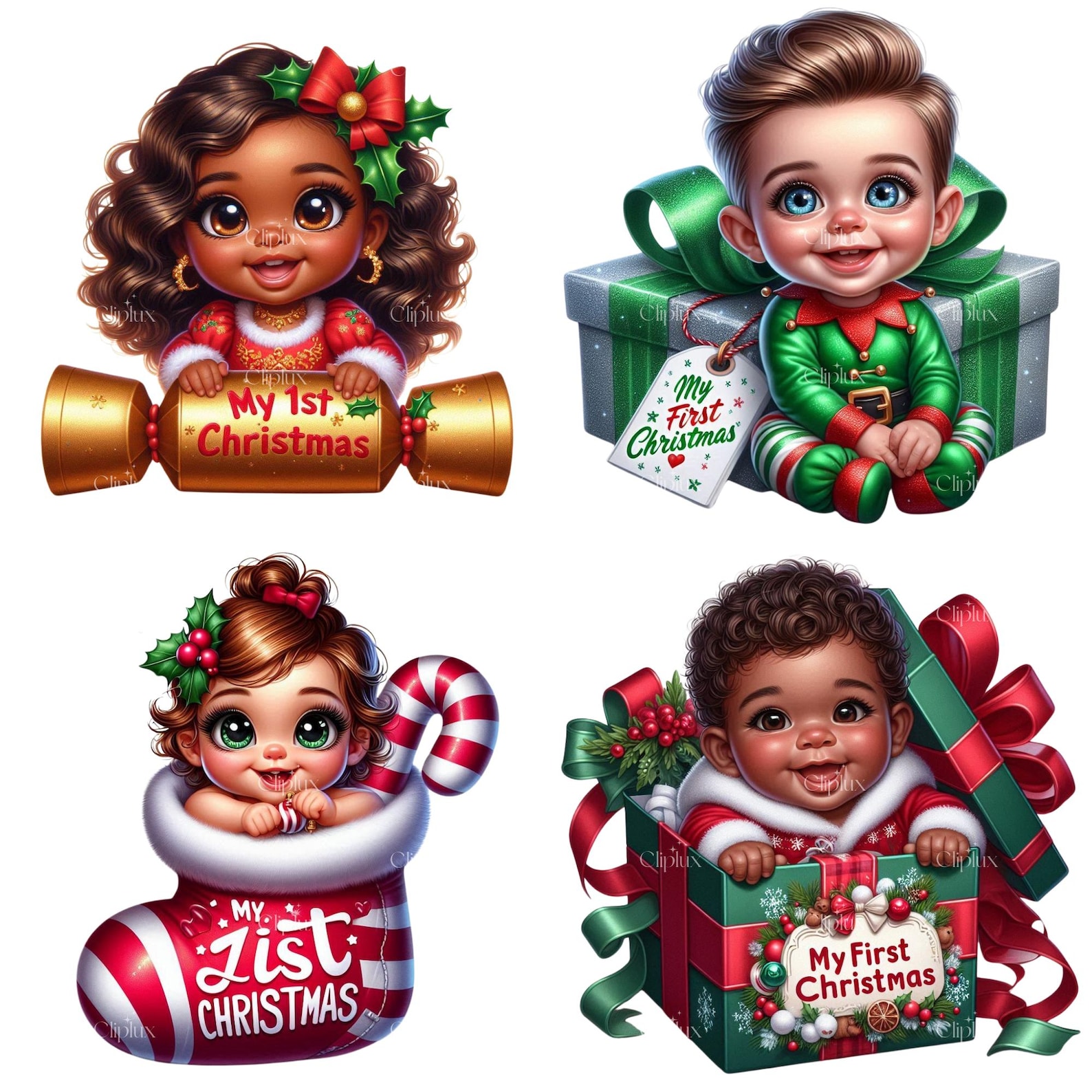 20 PNG My First Christmas Clipart , Cute Babies, Winter Clipart, Cute X ...
