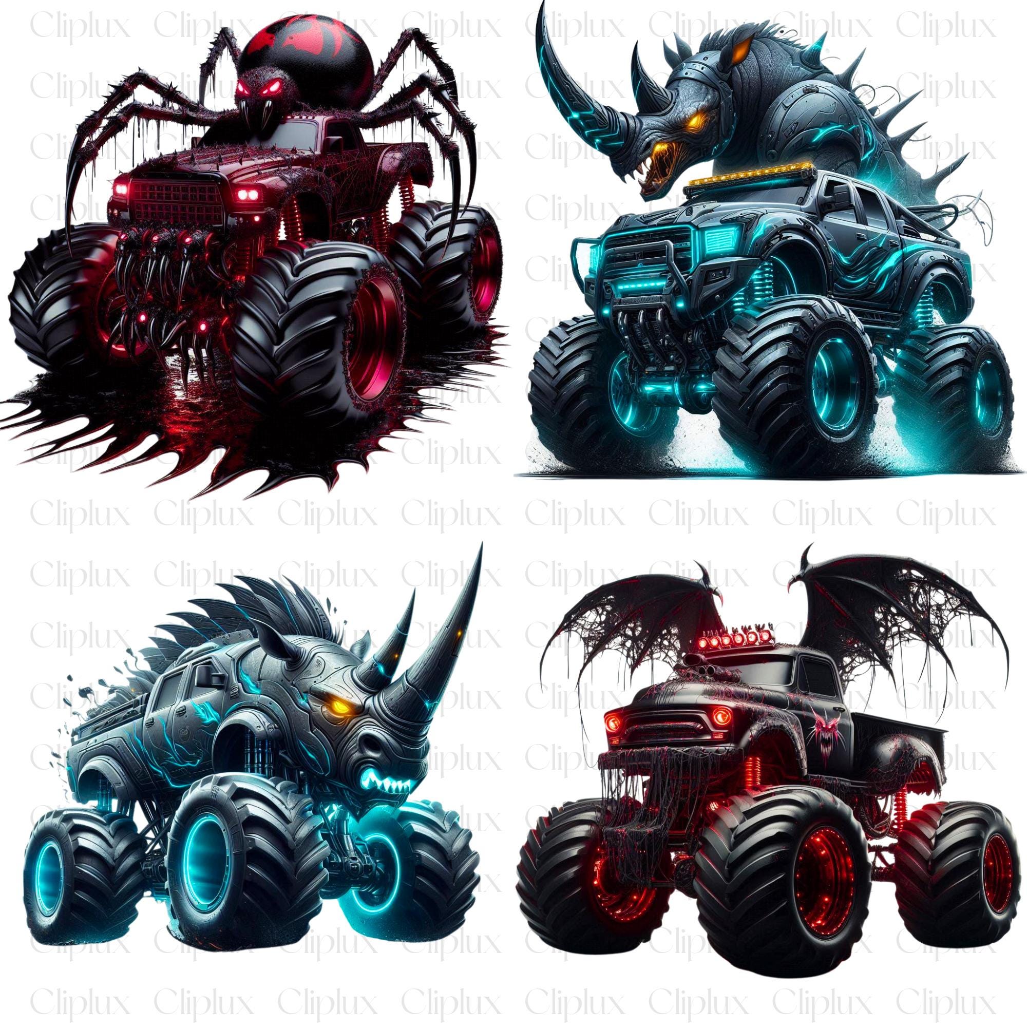 35 PNG Animal Monster Truck P2 Clipart , Extreme Offroad Vehicle ...