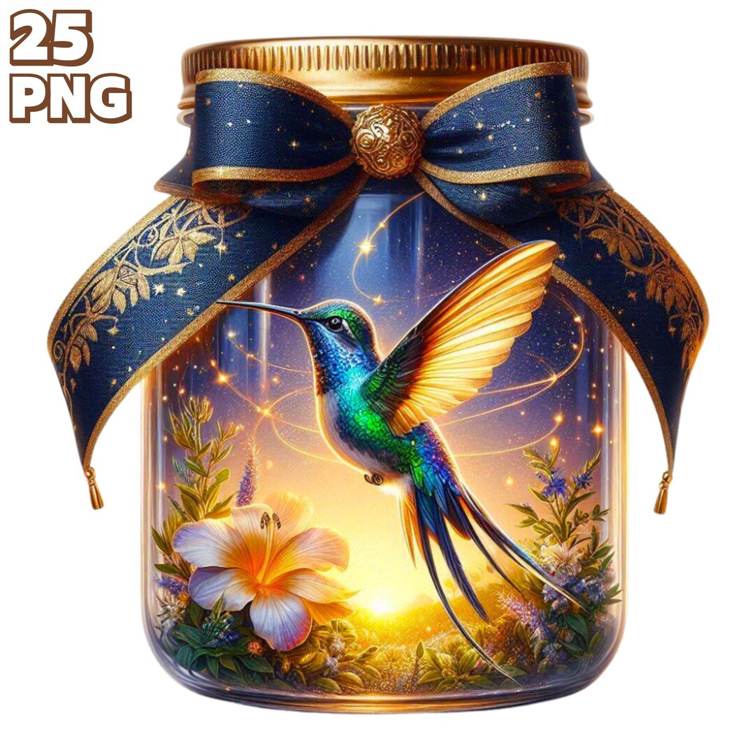 25 PNG Magical Jars Clipart , Animals in a Jar, Jungle Animals, Winter ...