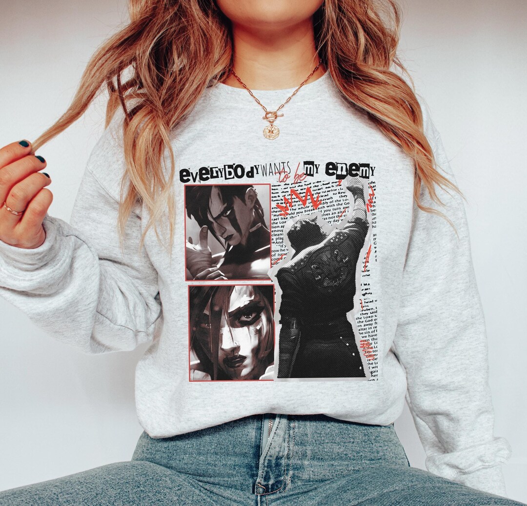 Arcane Merch, Vi Arcane, Arcane Sweatshirt, League of Legends Gift ...