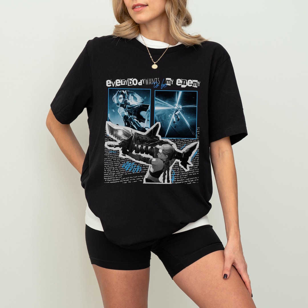 Arcane Shirt, Jinx Arcane Shirt, League of Legends, Arcane Merch, Jinx ...