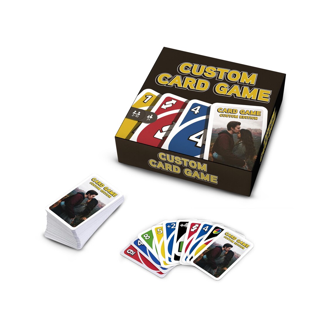 Custom Card Game, Custom Games, Custom Card Games, Personalized Card ...