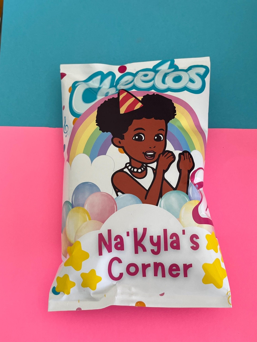 Gracie Corner Custom Chip Bags: Party Favors, Personalized Decorations ...