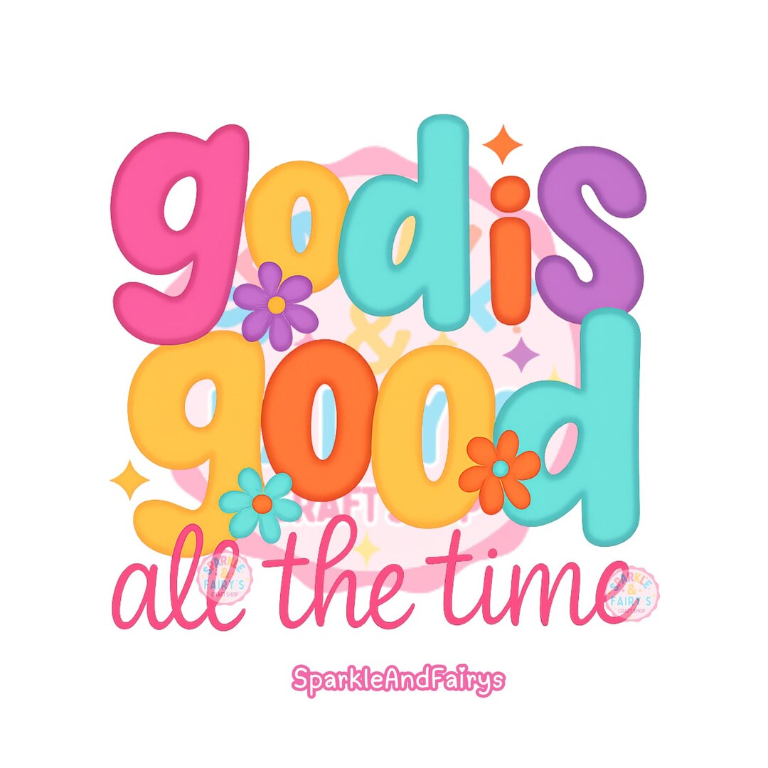 God is Good PNG, Instant Digital Download, Faith Based Tshirt Design ...