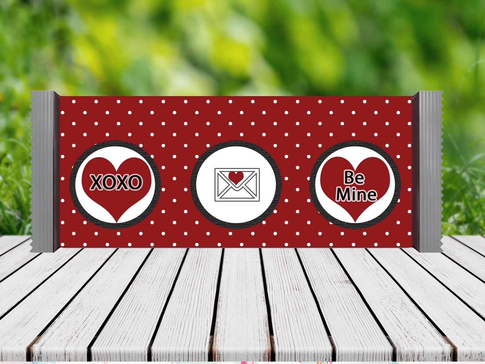 XOXO Be Mine Valentine’s Day Candy Bar Label – Diy Wrapper Download ...