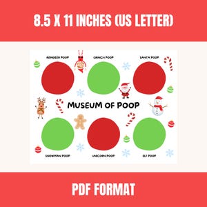 Elf Museum of Poo, Printable Elf on the Shelf Activity, Elf Kit, Elf ...