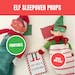 Elf Sleepover Props, Printable Slumber Party Scene, Funny Elf Ideas ...