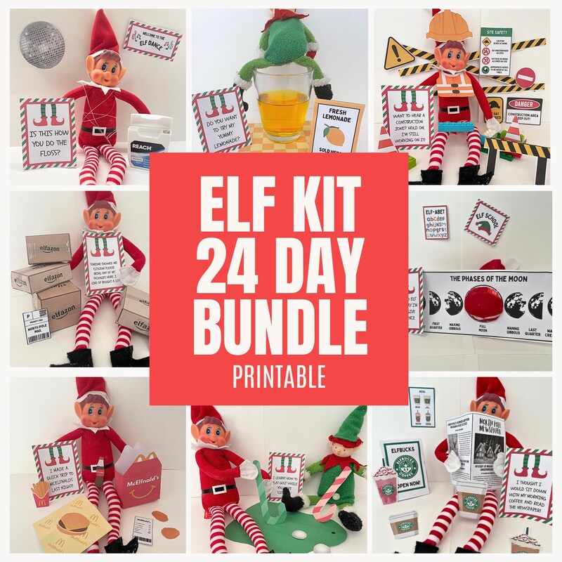 Elf on the Shelf Kit Printable - Etsy