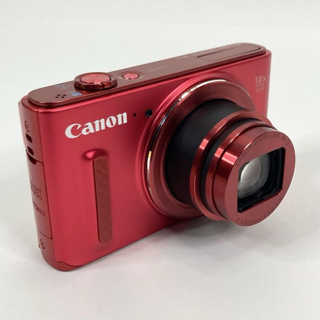 Canon Powershot Sx610 Hs Red Wifi 20.2mp Compact Digital Camera Bundle ...