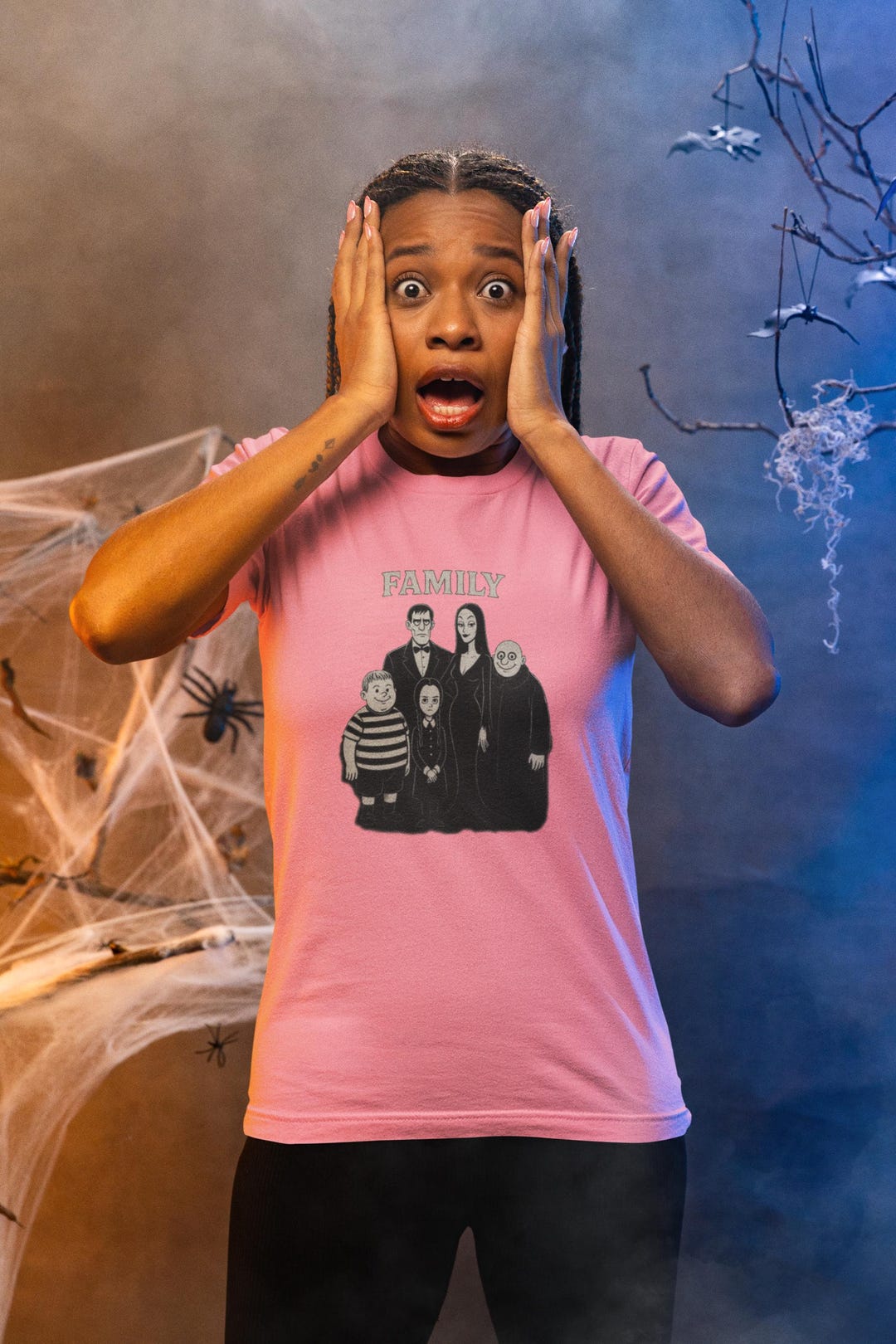 Addams Family Costume Shirt, Gothic Halloween Tee, Unisex Spooky Family ...