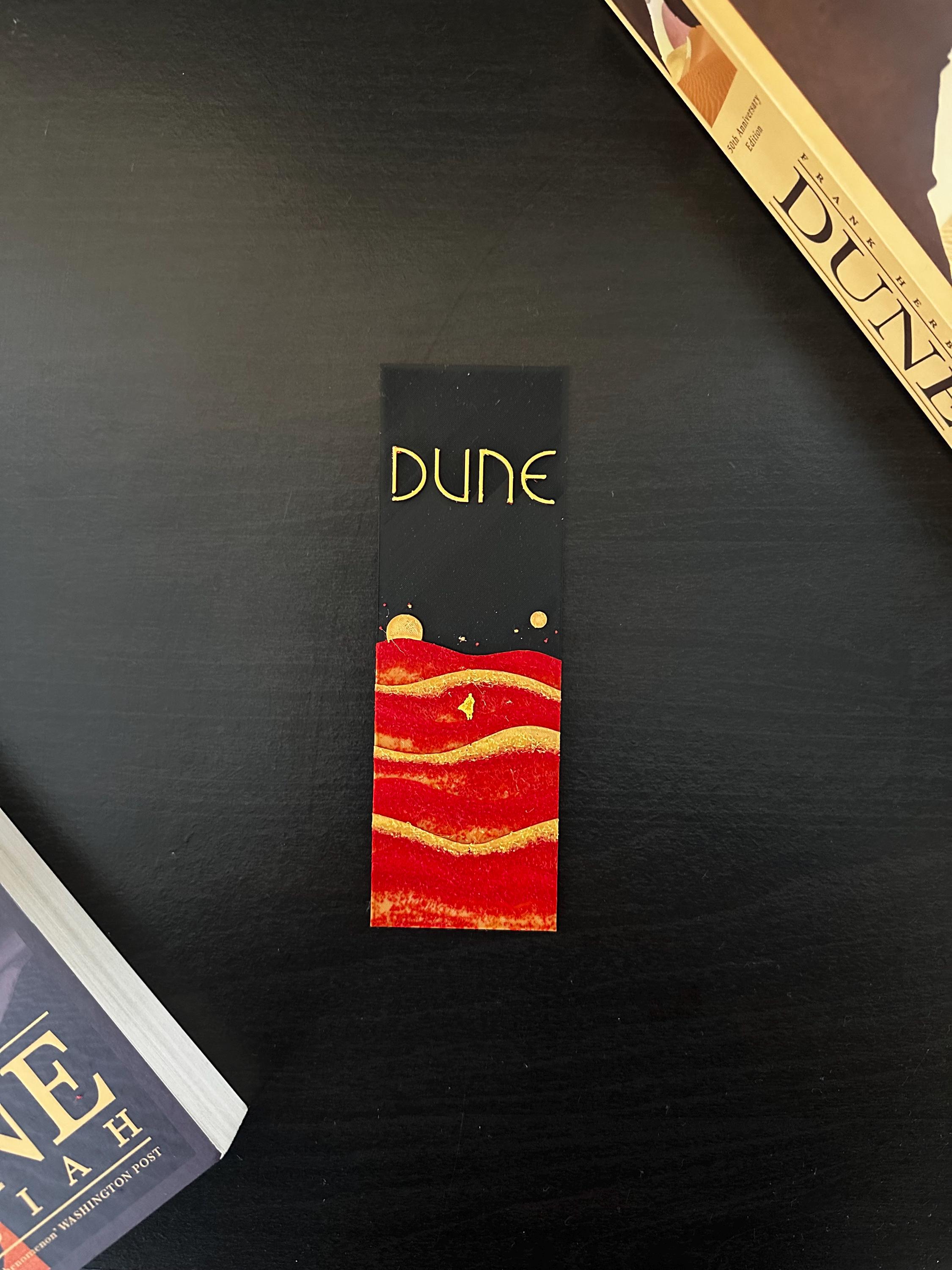Dune 3D Printed Bookmark Jim Tierney-inspired Design Sci-fi Book Lover ...