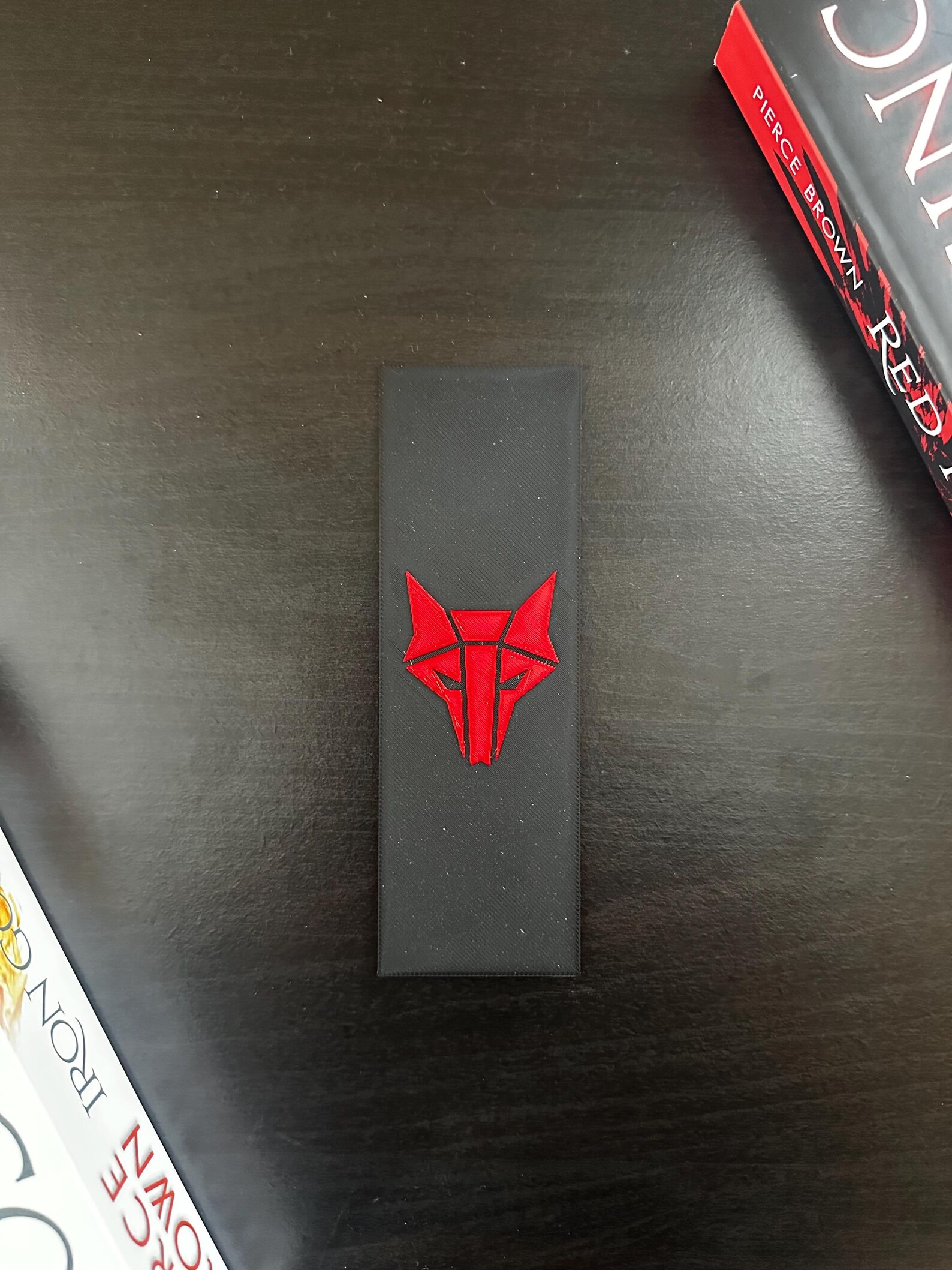 Red Rising Howlers Symbol 3D Printed Bookmark Sci-fi Book Lover Gift ...