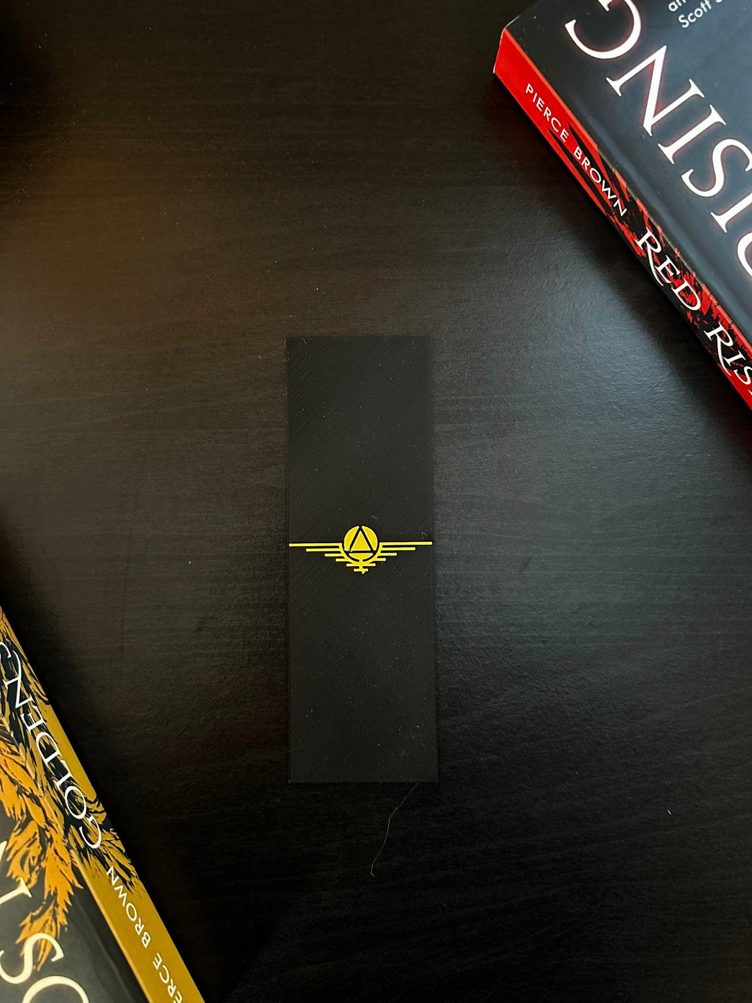 Red Rising Gold Sigil 3D Printed Bookmark | for Sci-fi Fans - Etsy