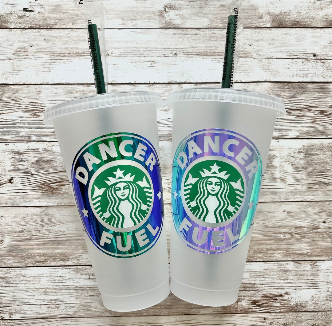 Dancer Fuel | Personalized Starbucks Cold Cups, Reusable Plastic ...