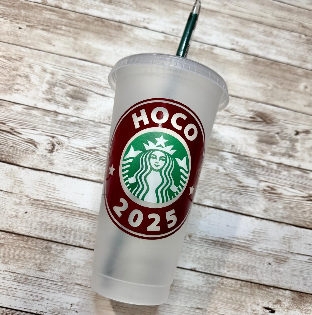 HOCO 2025 | Homecoming Personalized Starbucks Cold Cup, Reusable ...