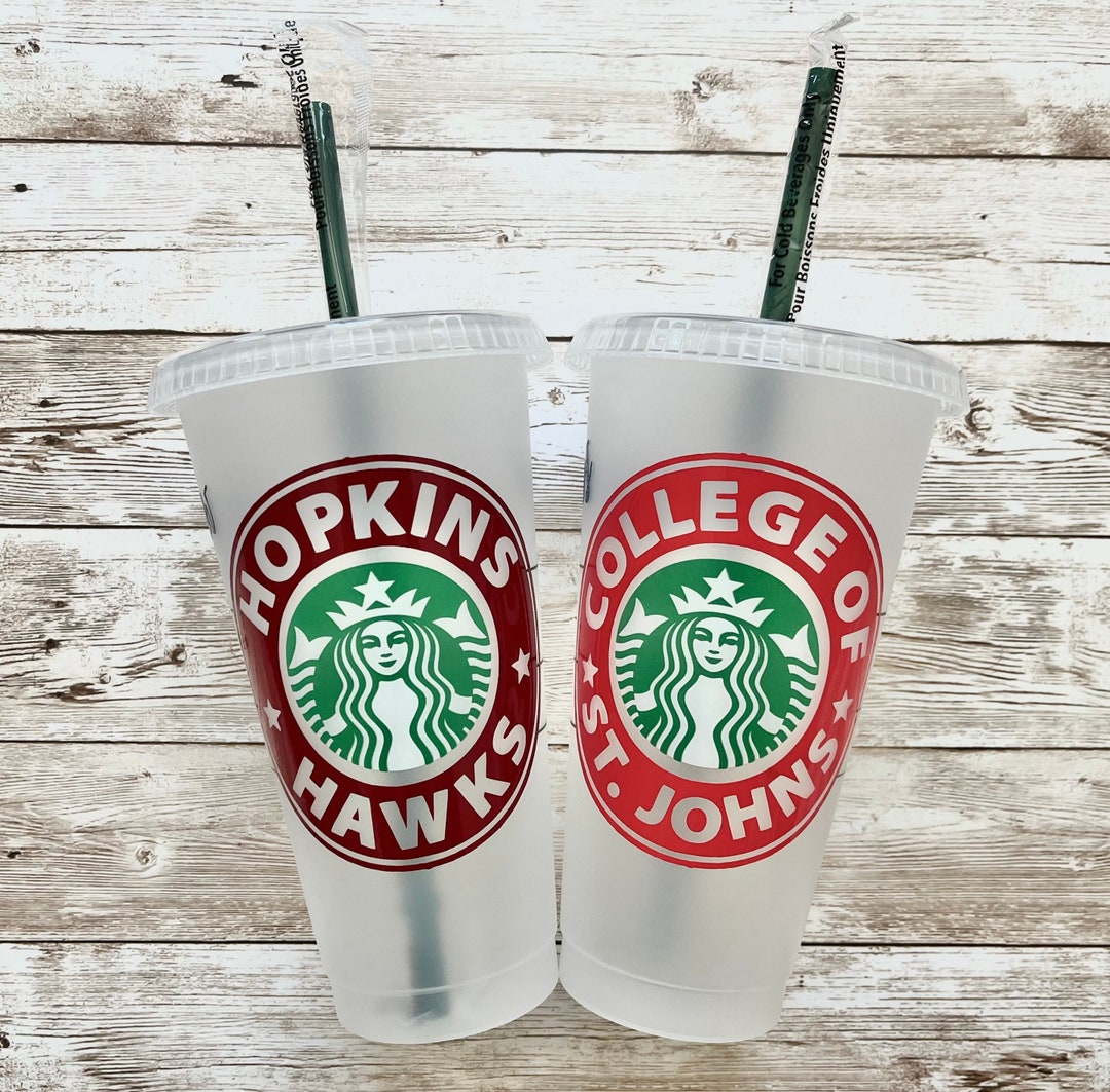College or School of Your Choice | Personalized Starbucks Cold Cup ...