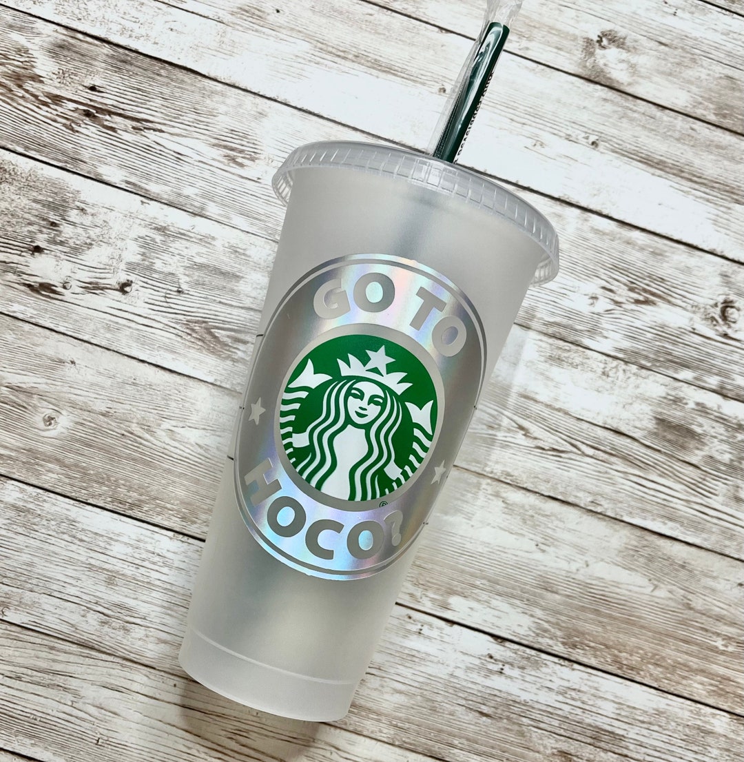 Go to HOCO? Homecoming Proposal | Personalized Starbucks Cold Cup ...