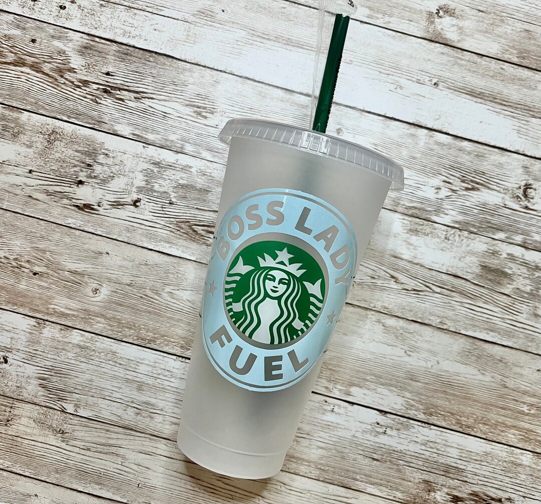 Boss Lady Fuel | Personalized Starbucks Cold Cup, Reusable Plastic ...