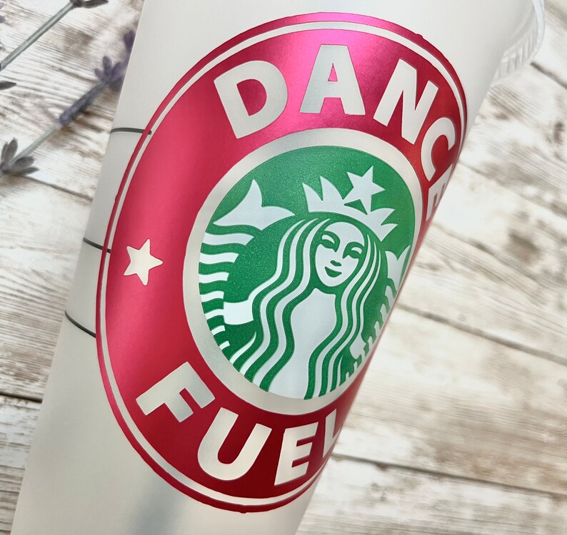 Dance Fuel Personalized Starbucks Cold Cup Reusable Plastic - Etsy