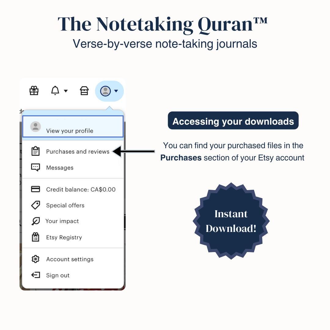 The Holy Quran - the Note-taking Quran : Quran Note-taking Template ...