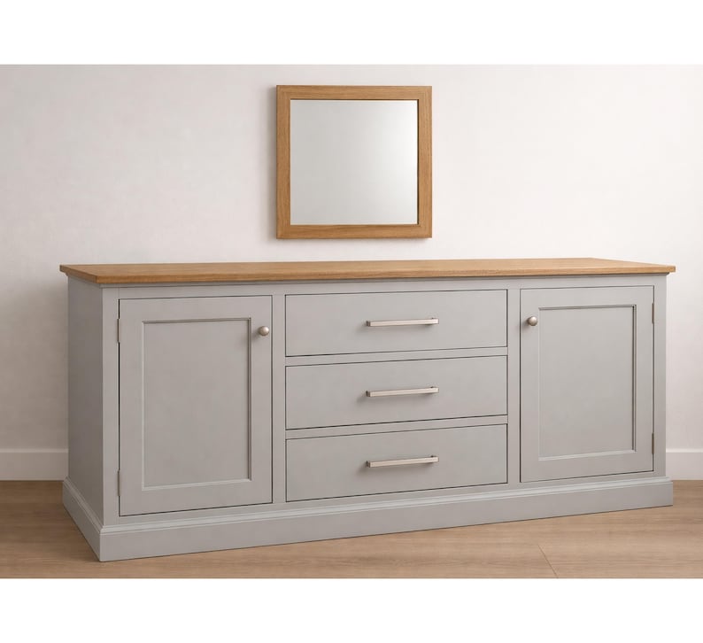 DIY Extra Long Buffet Cabinet Plans | Woodworking Sideboard (PDF) - Etsy