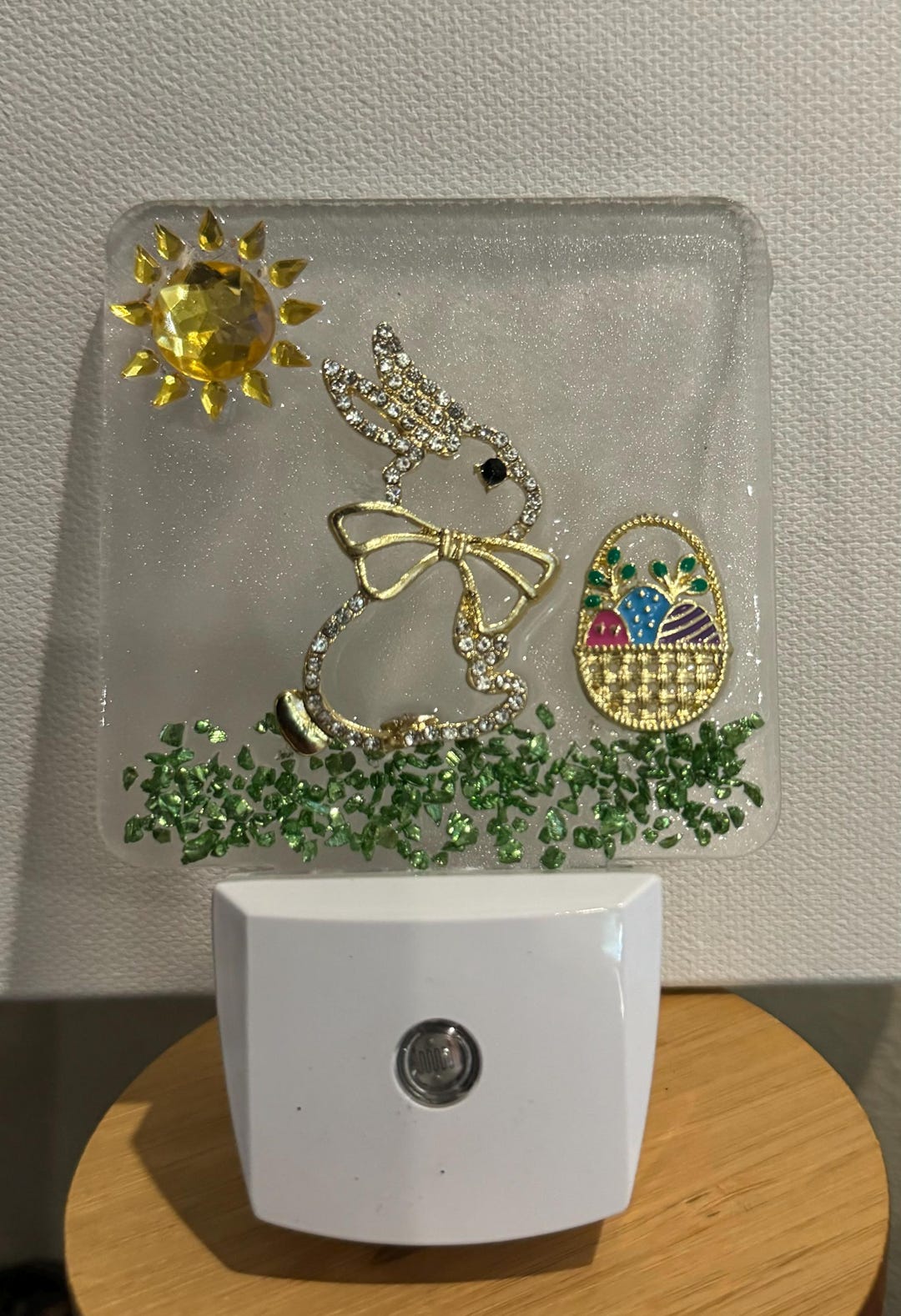 Easter Bunny 3D Night Light, Nightlight, Resin, Dusk to Dawn, LED, Gift ...