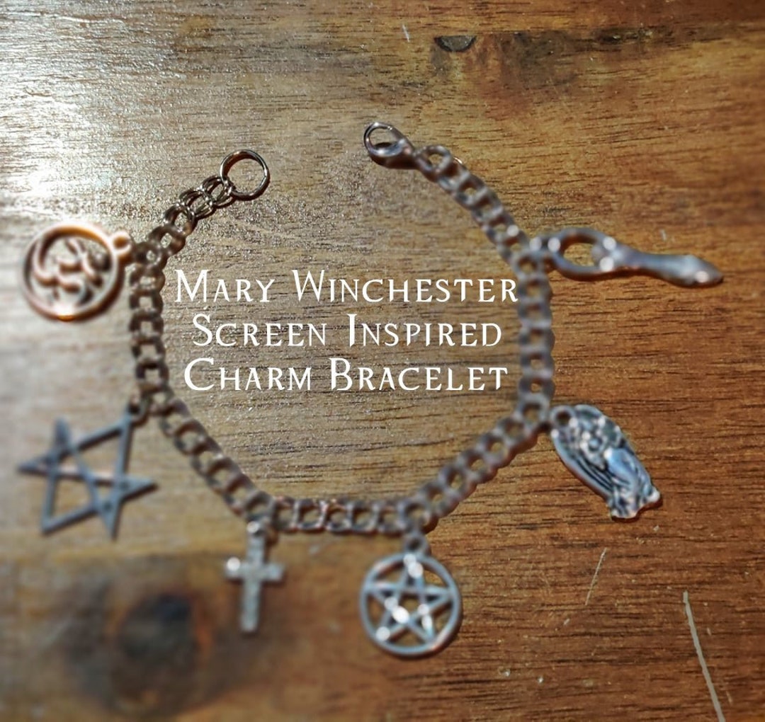 Mary SPN Screen Inspired Protection Charm Bracelet - Etsy