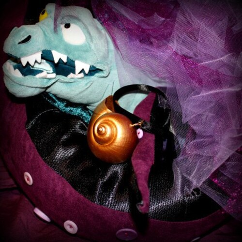 Ram Horn Ursula's Enchanted Golden Shell Mermaid - Etsy