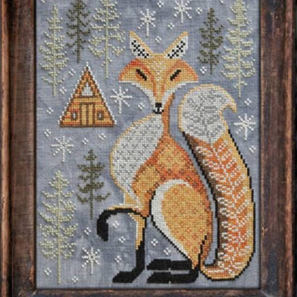 Cottage Garden Samplings a Year in the Woods the Fox Cross Stitch - Etsy