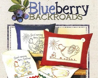 Rooster and Hen Hand Embroidery Pattern Vintage Hand - Etsy
