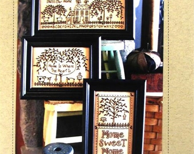 Bird Brain Designs Three Christmas Friends 790 Hand Embroidery Patterns ...