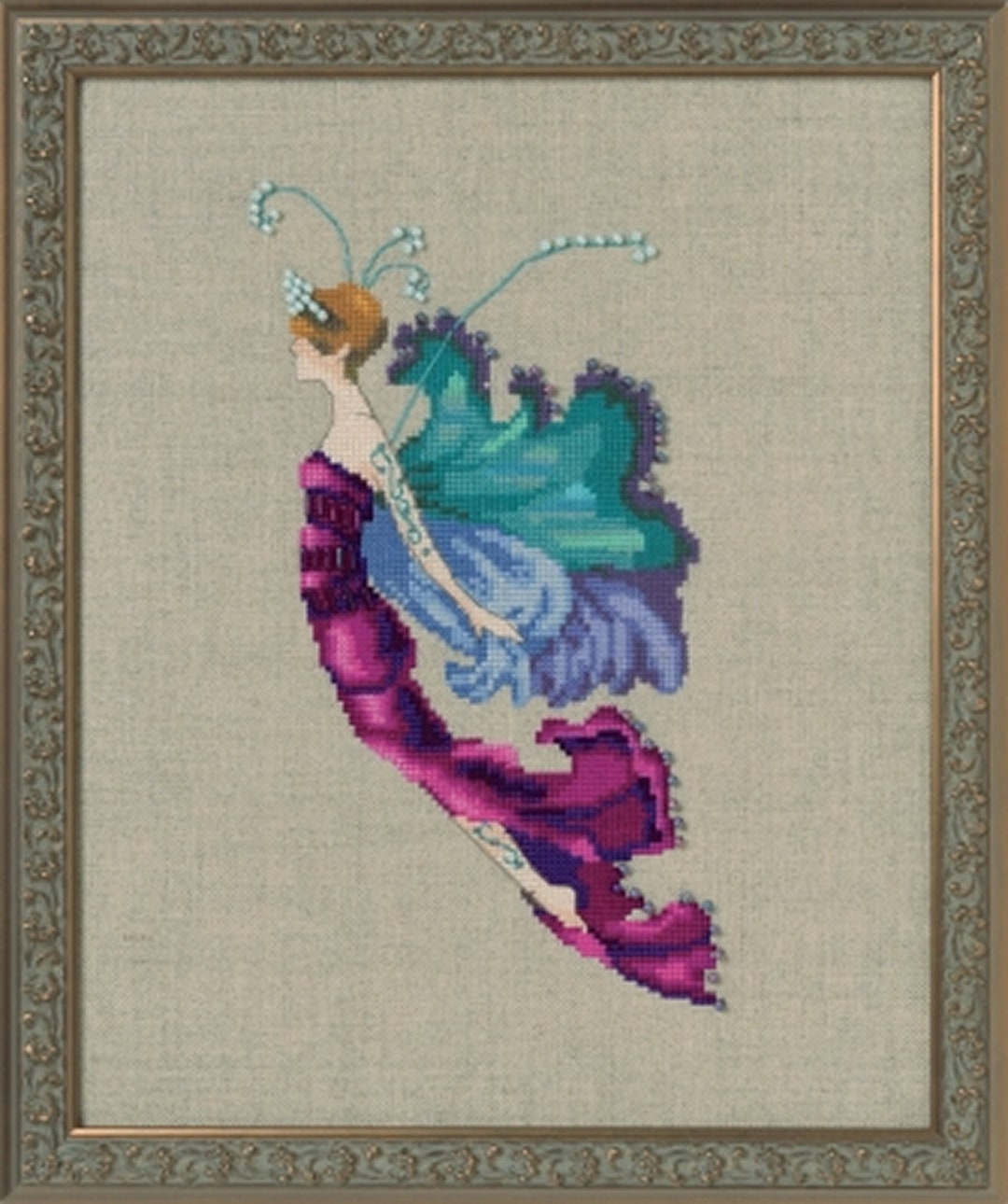 Mirabilia Designs Red Cabbage Sprite NC255, Autumn Pixies by Nora ...