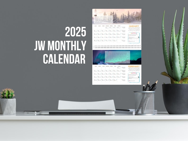 JW Calendar 2025 | JW Planner | Pioneer Gift Ideas - Etsy