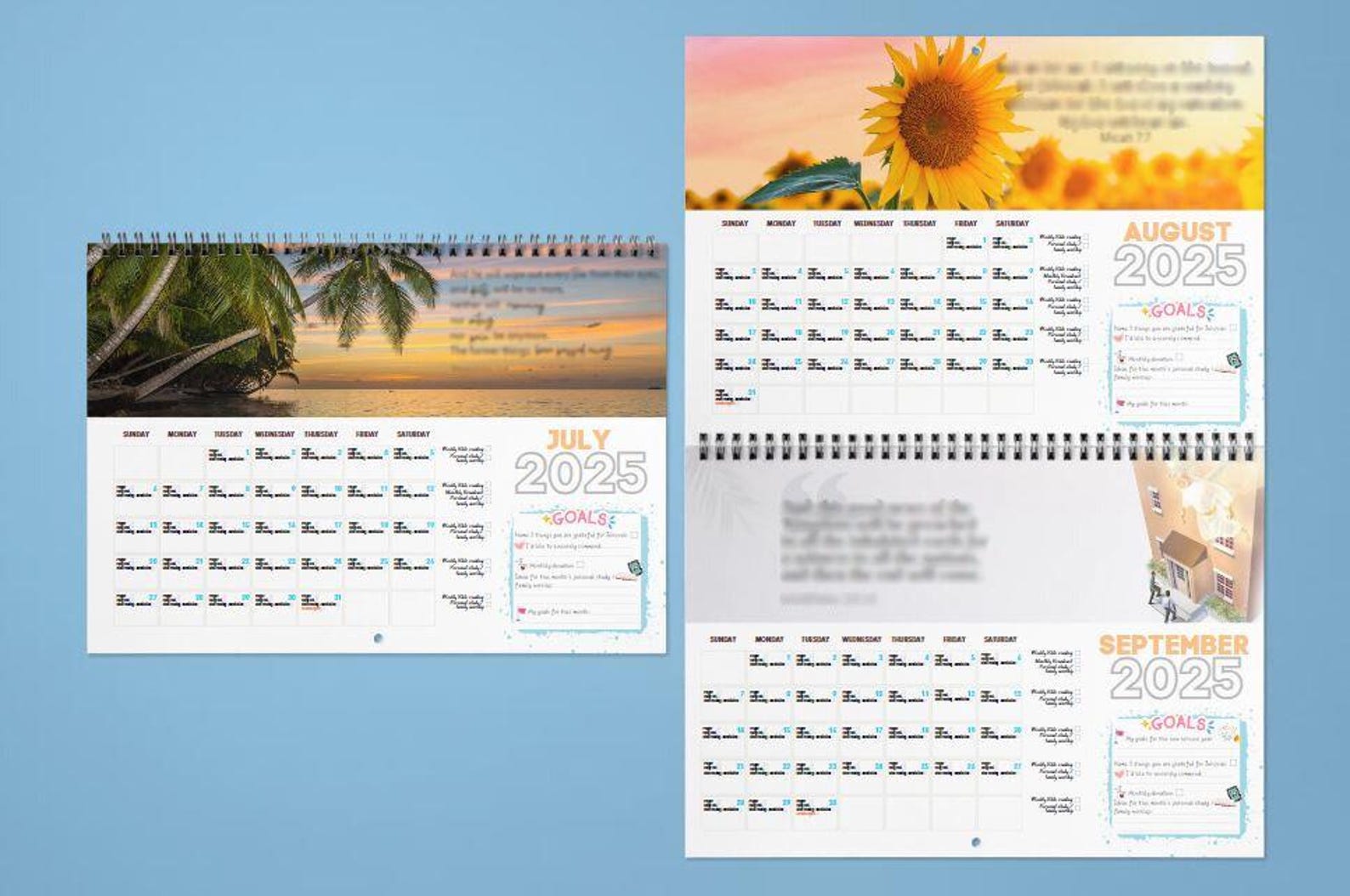 JW Calendar 2025 | JW Planner | Pioneer Gift Ideas - Etsy