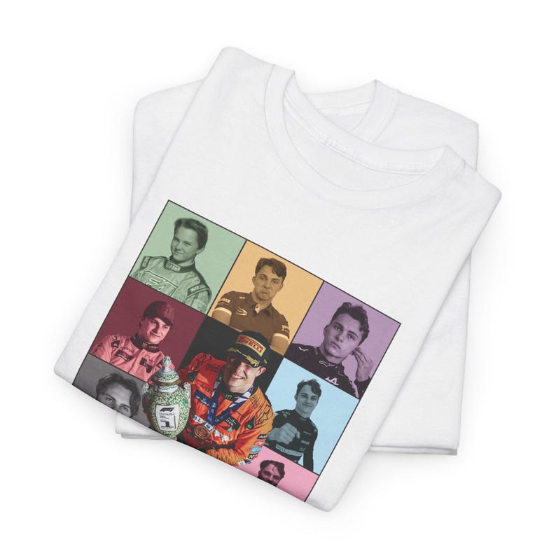 Oscar Piastri Eras Tour Tee V2 F1 Racing Fan Shirt Unisex Formula 1 ...