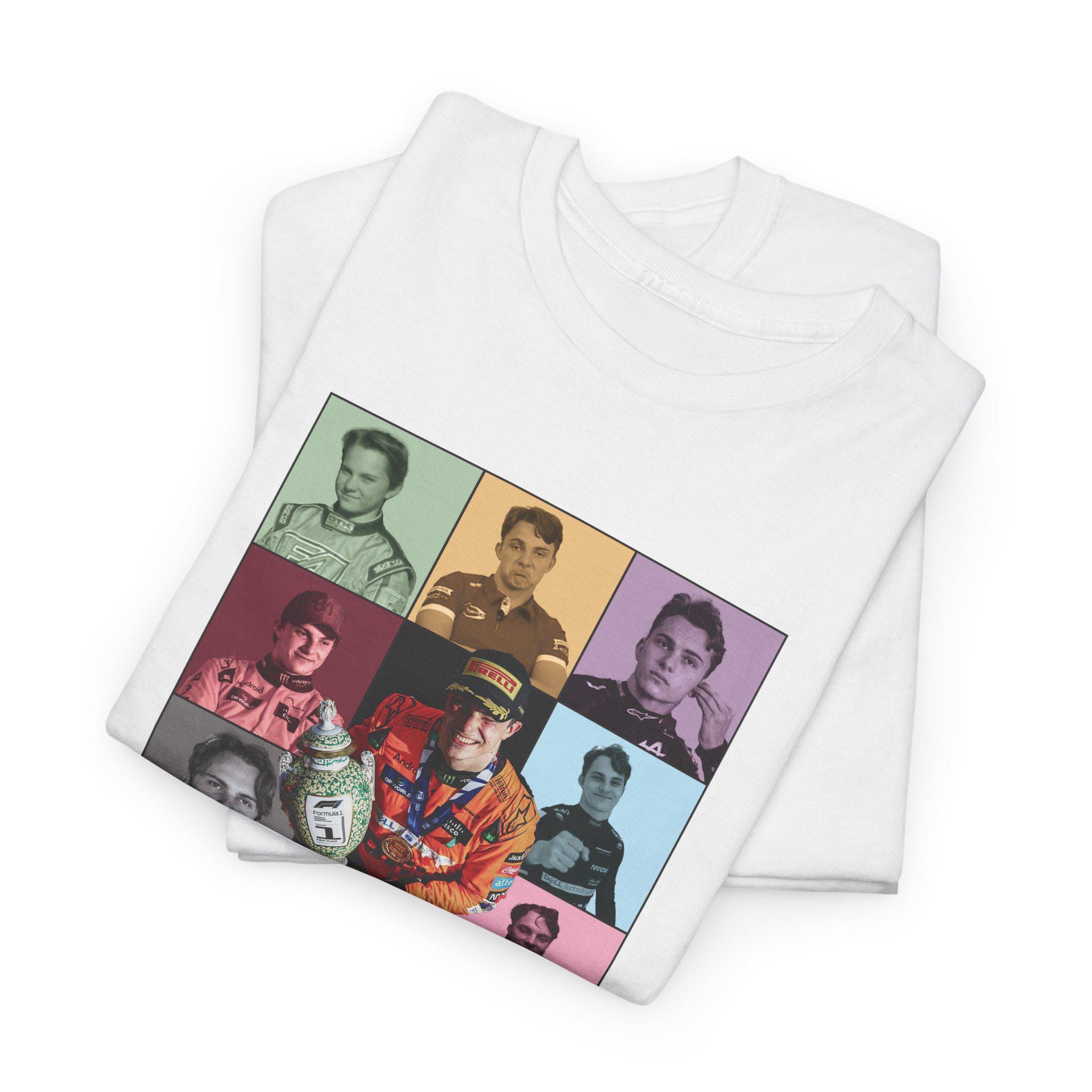 Oscar Piastri Eras Tour Tee V2 F1 Racing Fan Shirt Unisex Formula 1 ...