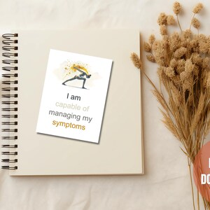56 FND Affirmation Cards Printable | PDF and JPG | Support Deck With ...