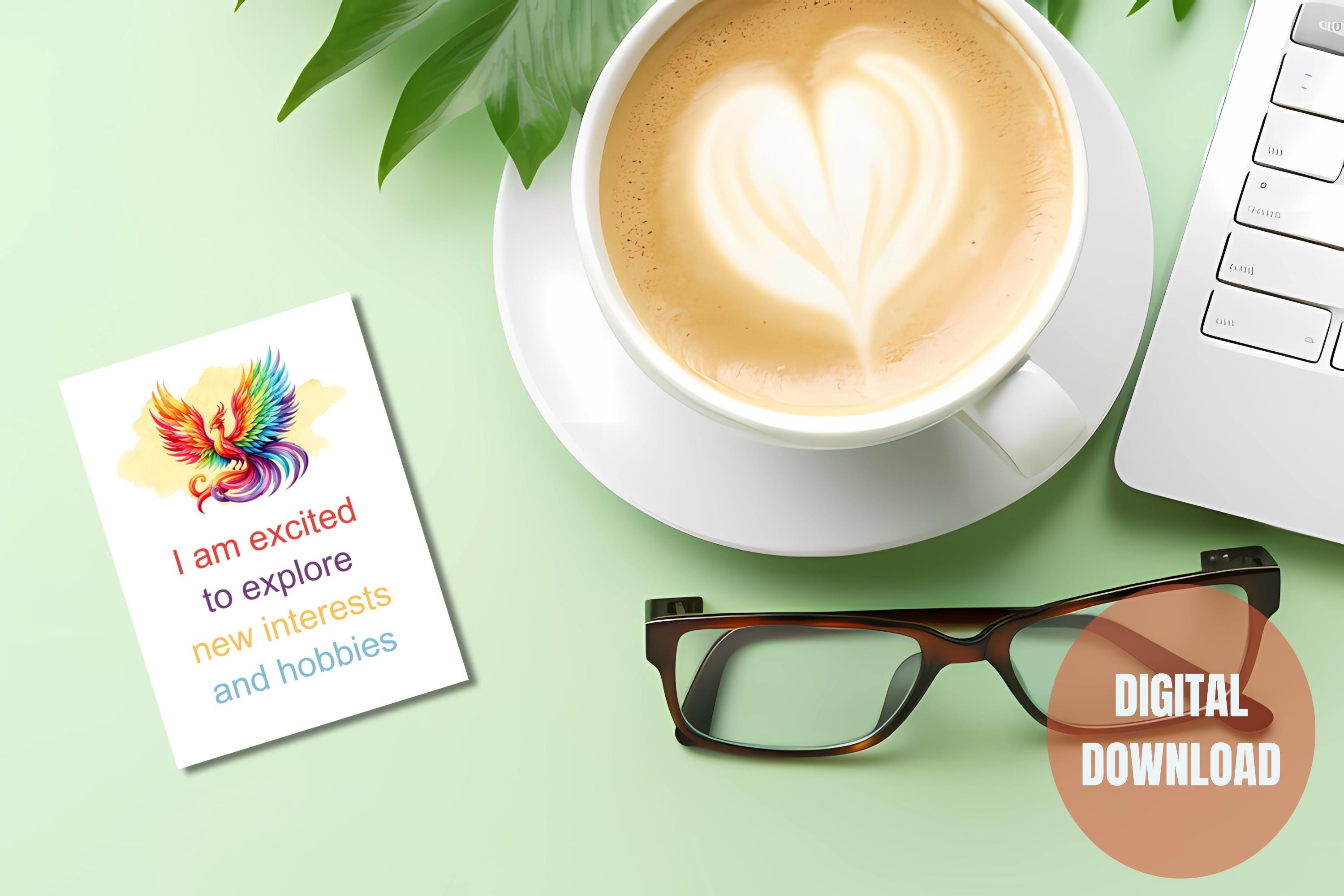 Fresh Start Affirmation Cards | 64 Positive Printables With Phoenix ...