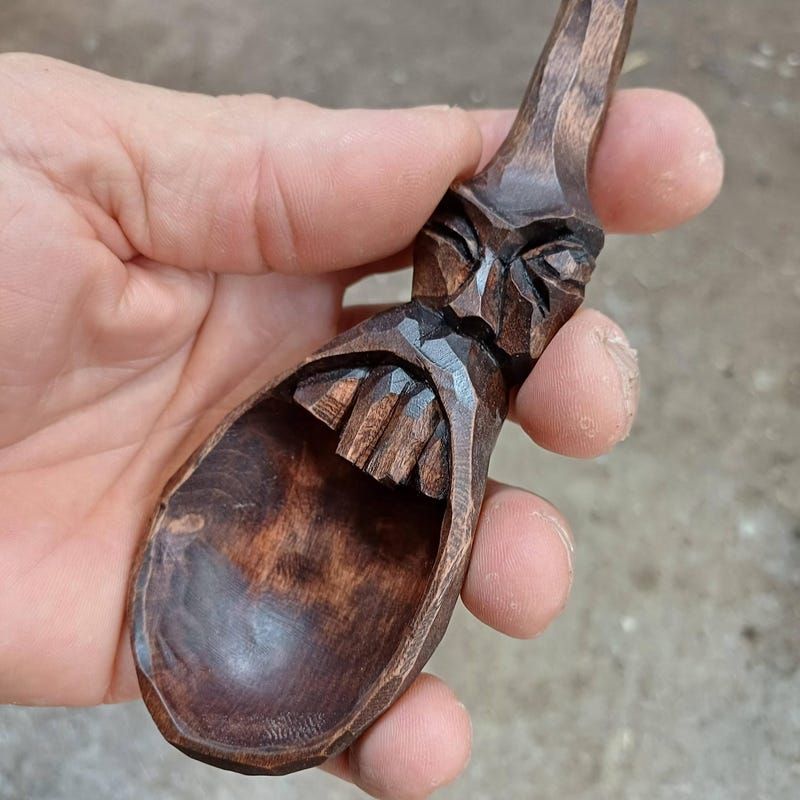 Carved Spoons - Etsy
