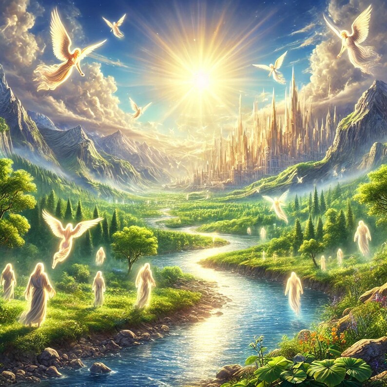 Digital Paint: Kingdom of Heaven- With the Divine Presence of God and ...