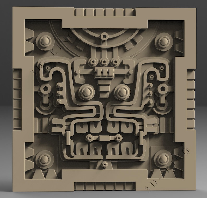 Aztec & Maya 3D STL Models for CNC Router, Engraver, 3D Printer, Aspire ...