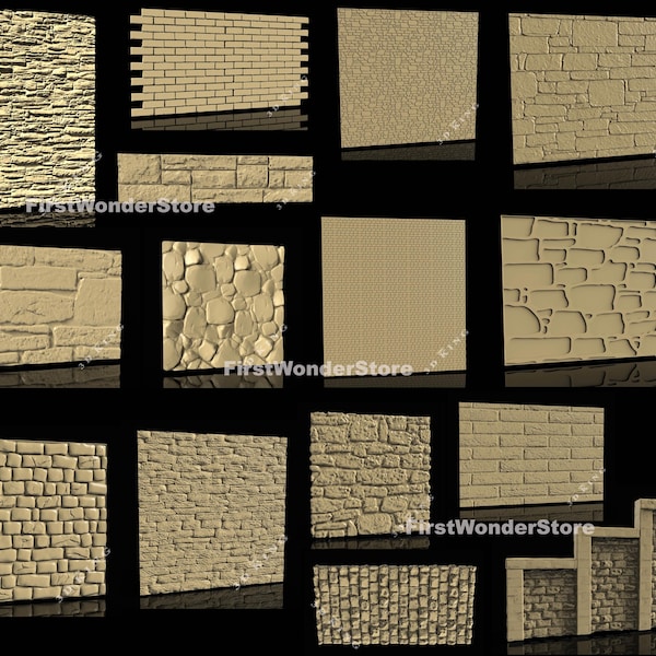 3d Print Stone Texture - Etsy