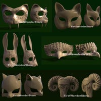 Animal Mask - Etsy