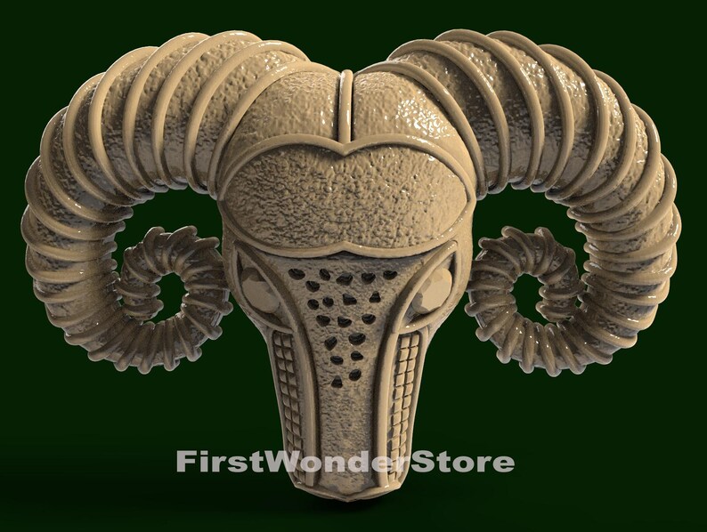 23 Pcs 3D STL Models of Bull Cow Goat Theme for CNC Router, Engraver ...