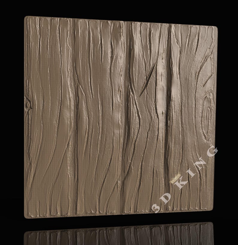 3D Tree Board & Wood Log Textures: 28 STL Models for CNC Router - Etsy