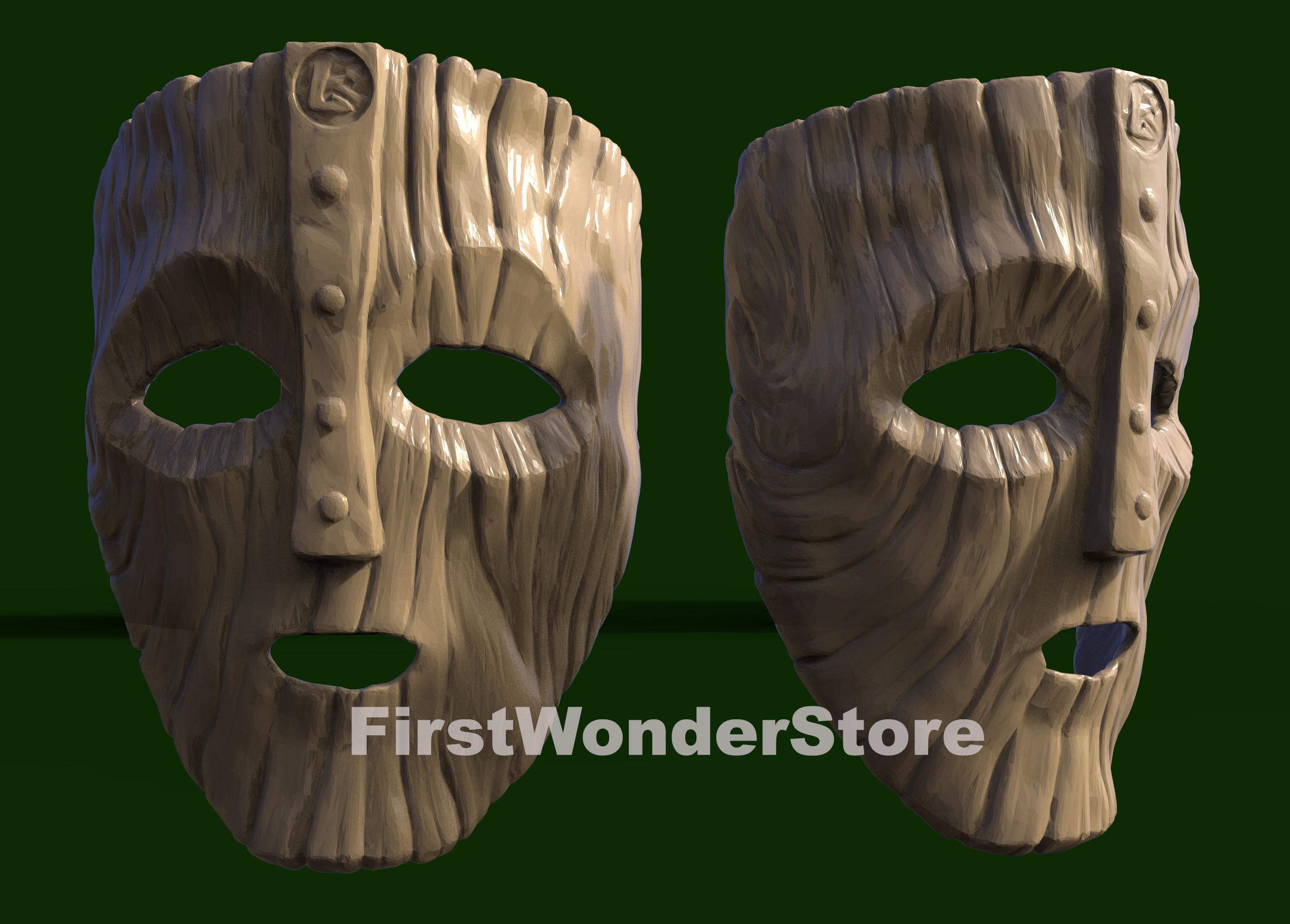 3D Forest Tree Mask STL Model for CNC Router, Engraver - Etsy