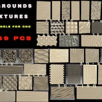 Water Ripples Wave Panel Art. Digital Download STL File for CNC Carving ...
