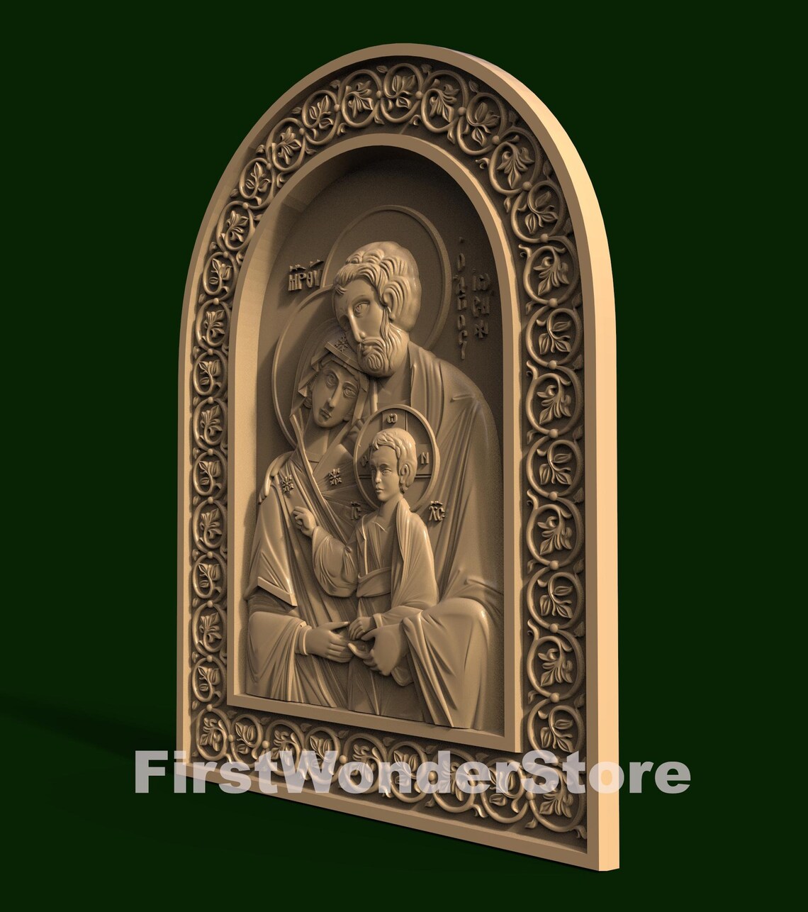 Saint Family 3D STL Model for CNC Router Engraver Carving Machine - Etsy