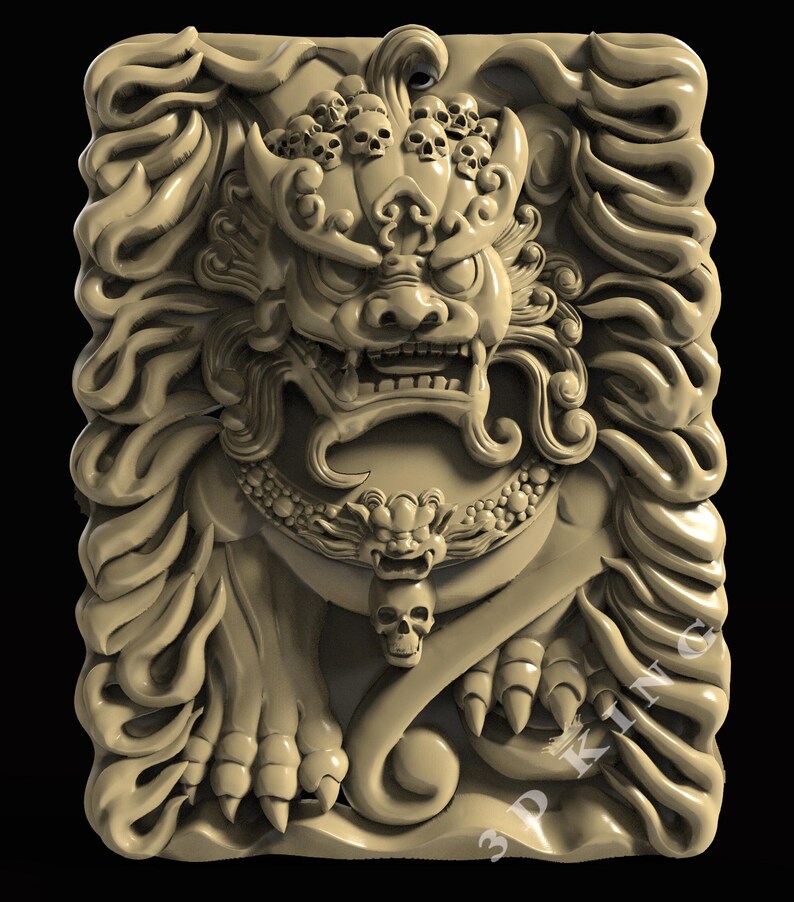 15 Pcs 3D STL Models of Asian Myfical Animals Theme for CNC Router ...